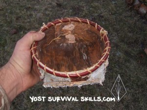 How to Make a Birch Bark Basket | Yost Survival Skills | Bushcraft and ...
